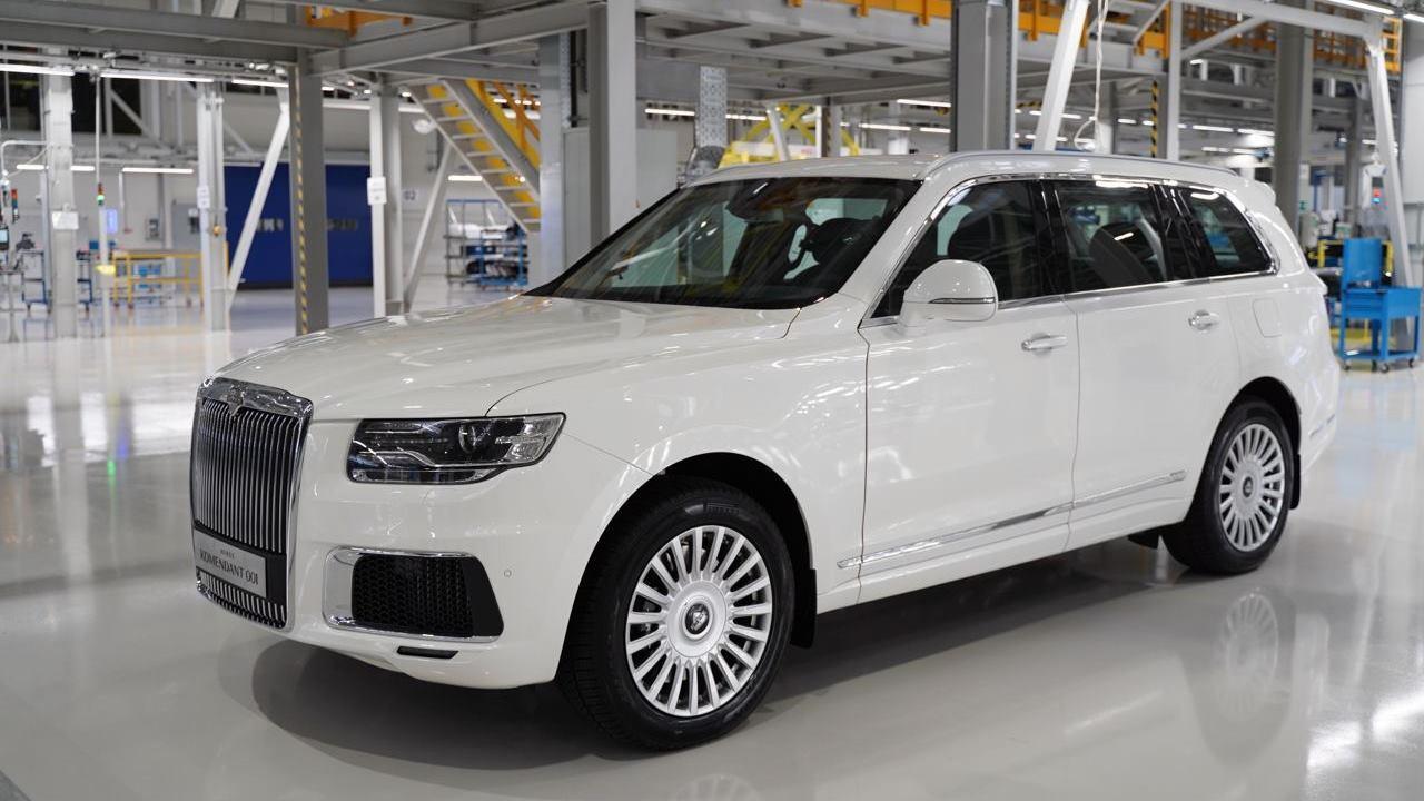 Стартовало серийное производство внедорожника Aurus Komendant: Новости - Quto.ru