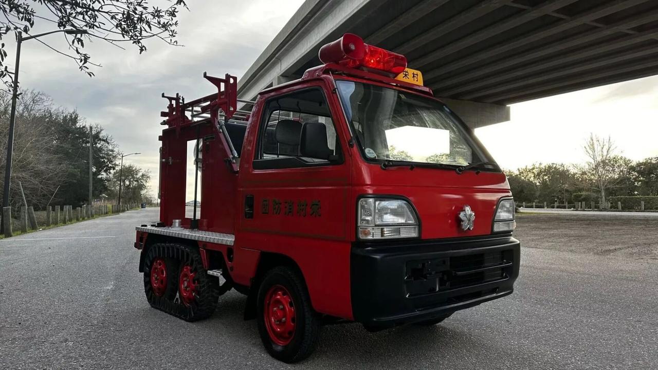 Посмотрите на крошечную пожарную машину Honda Acty Crawler 6×6: Новости ...