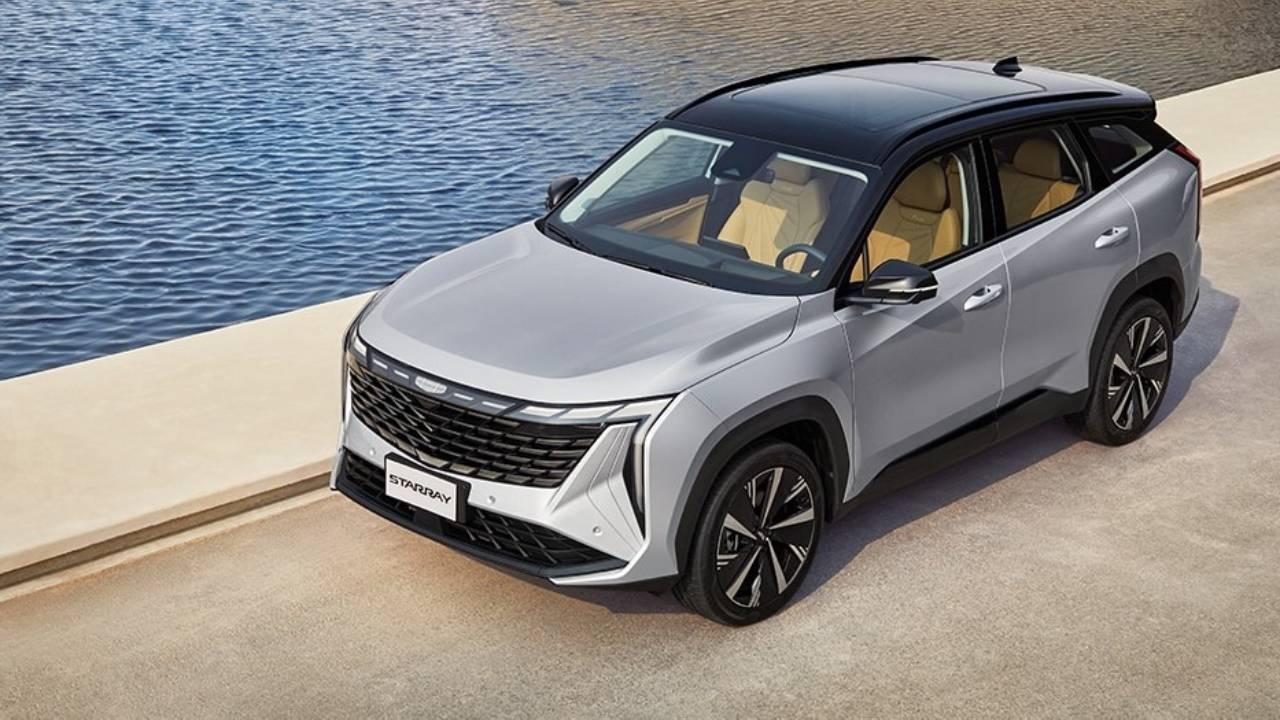 Geely анонсировал новый кроссовер Starray - Quto.ru