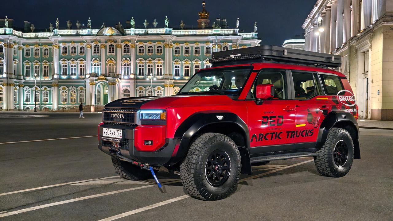 Комфортная Арктика: россияне доработали Toyota LC 250 Prado Arctic ...